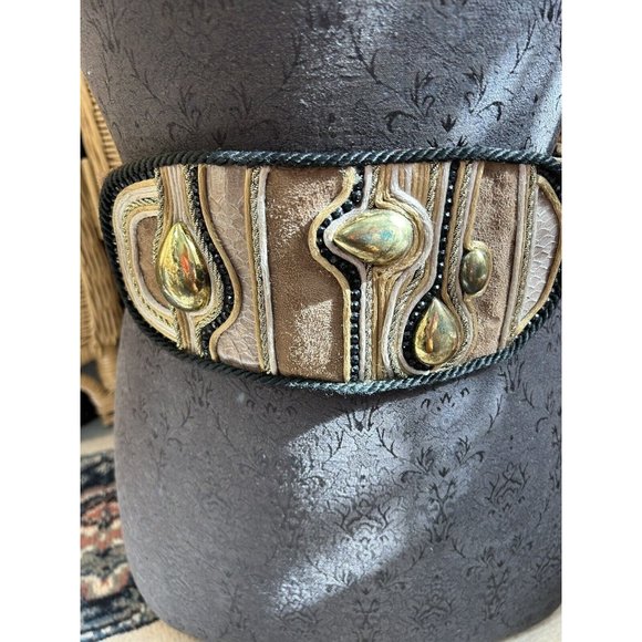Heaven | Accessories | Heaven Wrap Tie Belt Embroidered Type Decor ...